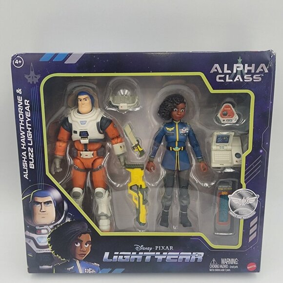 Mattel | Toys | Disney Lightyear Movie Alpha Class Buzz Alisha ...
